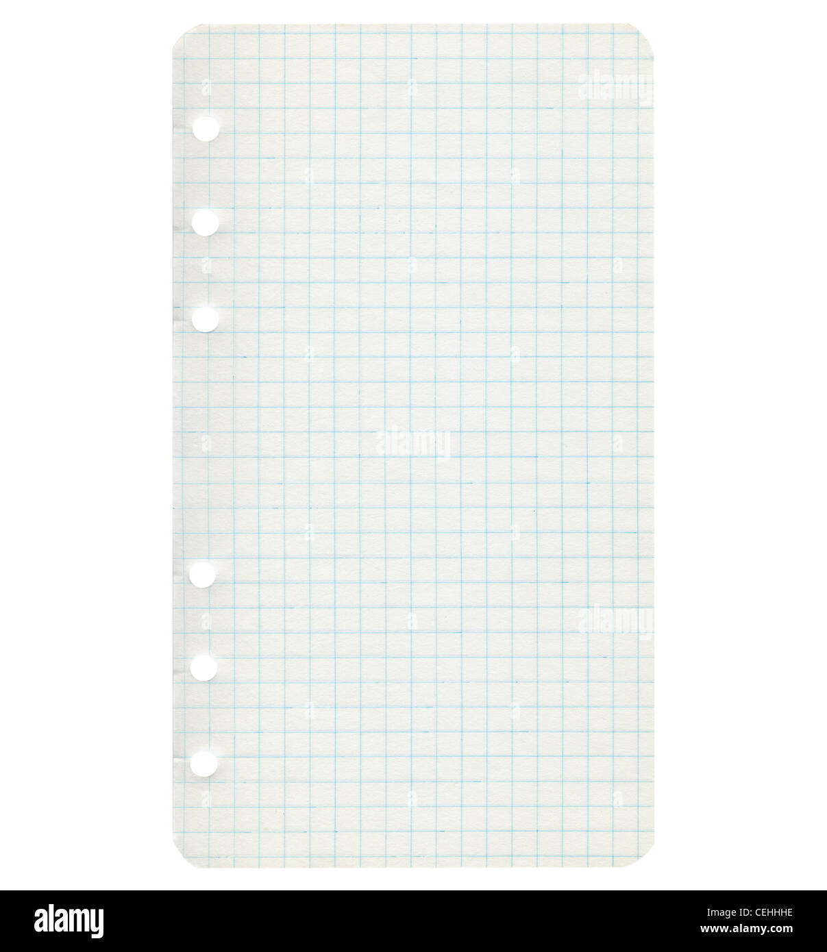 Blank paper sheet isolated over white background Stock Photo - Alamy
