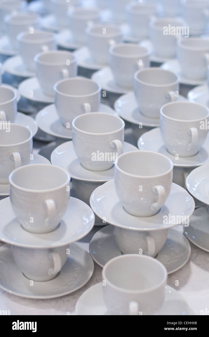 Porcelain tea cup and saucers hi-res stock photography and images - Alamy