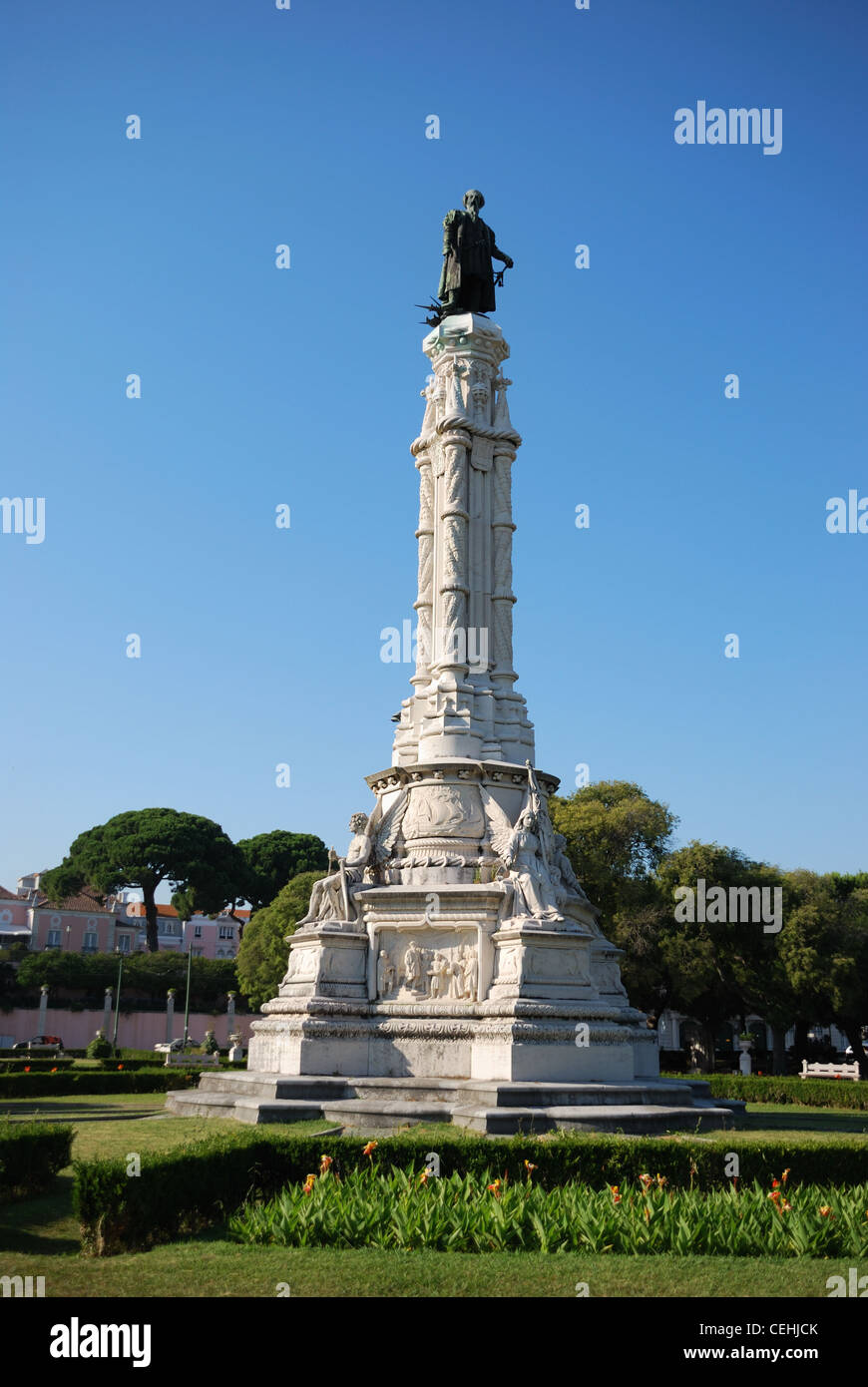 famous discovery statue of Vasco da Gama in Lisbon, Portugal ...