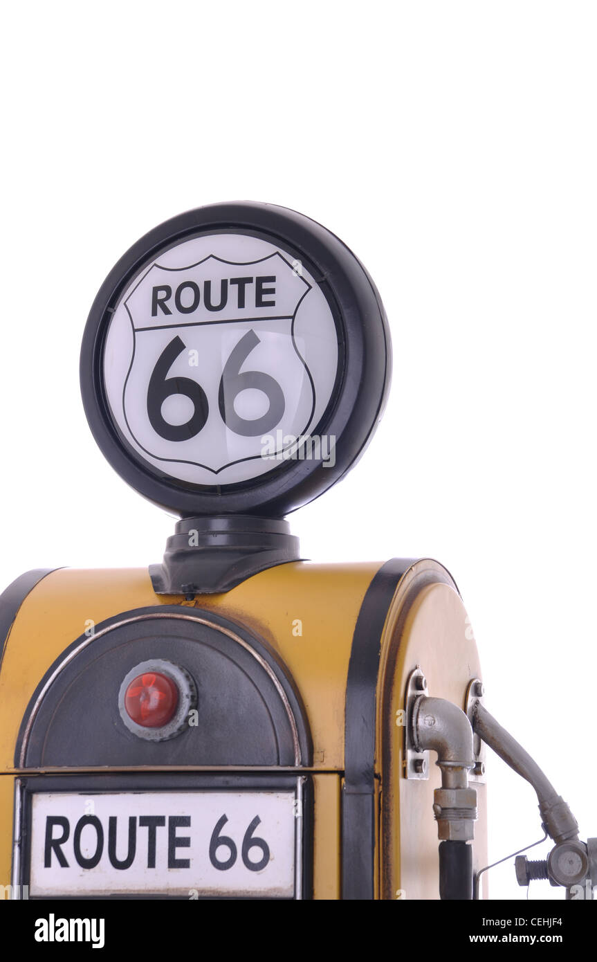 Antique fuel pump Stock Photo - Alamy