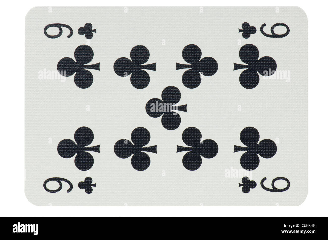playing cards poker cut outs white background Stock Photo - Alamy