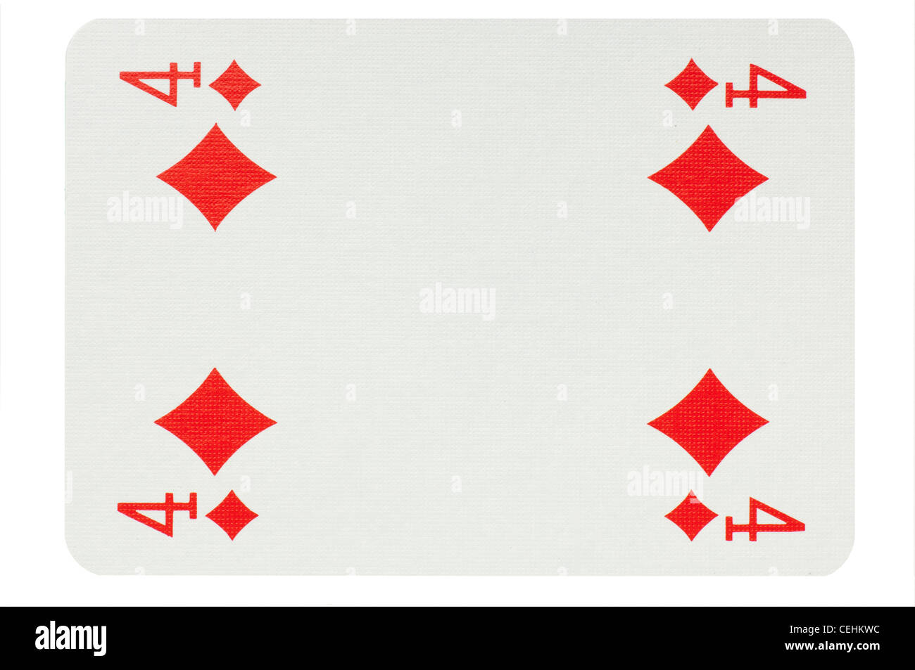 playing cards poker cut outs white background Stock Photo - Alamy