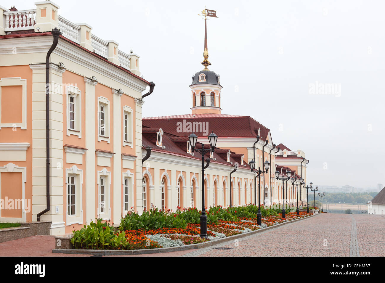 The main building of the Artillery yard in Kazan Kremlin in Kazan ...