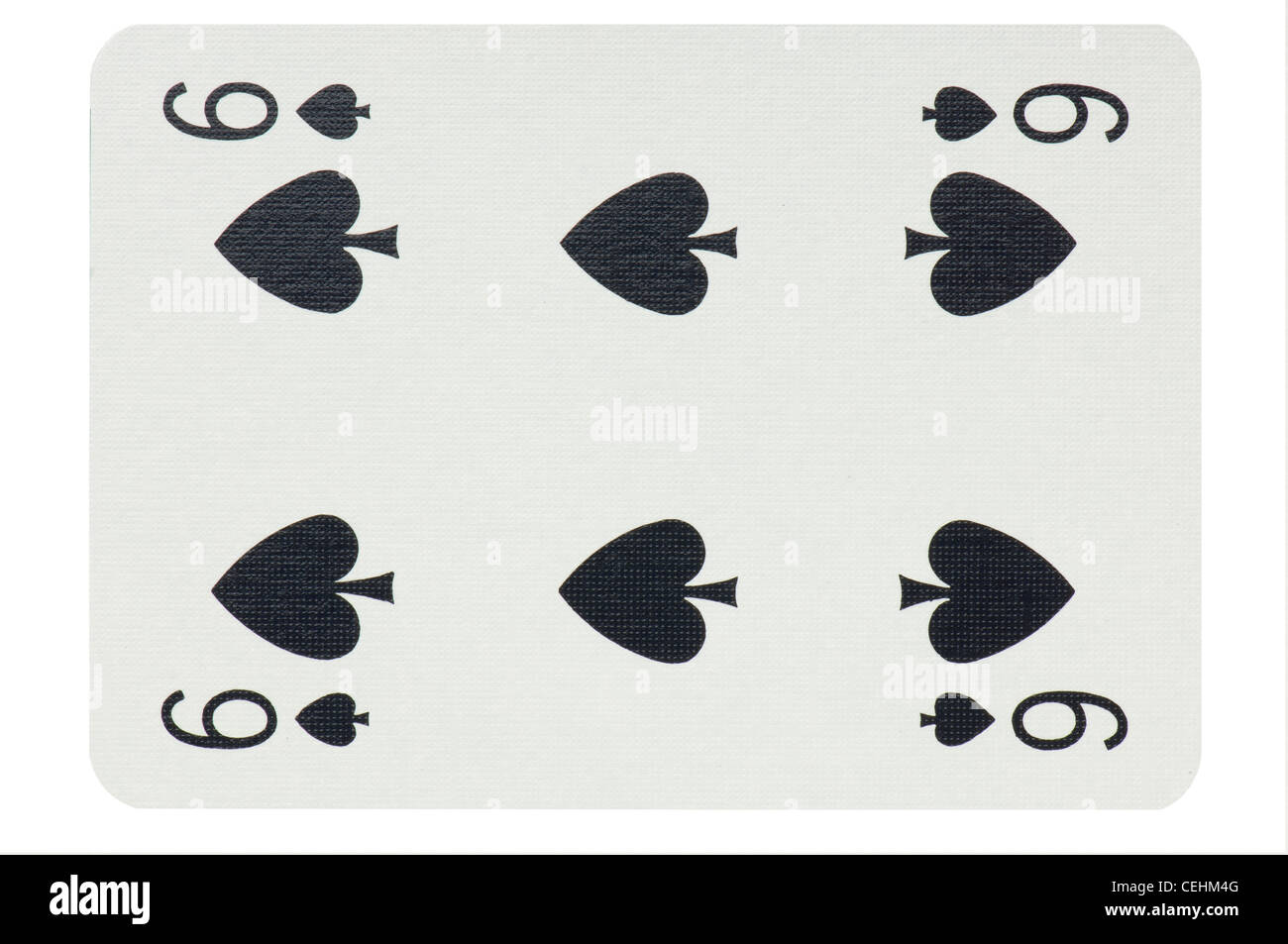playing cards poker cut outs white background Stock Photo - Alamy