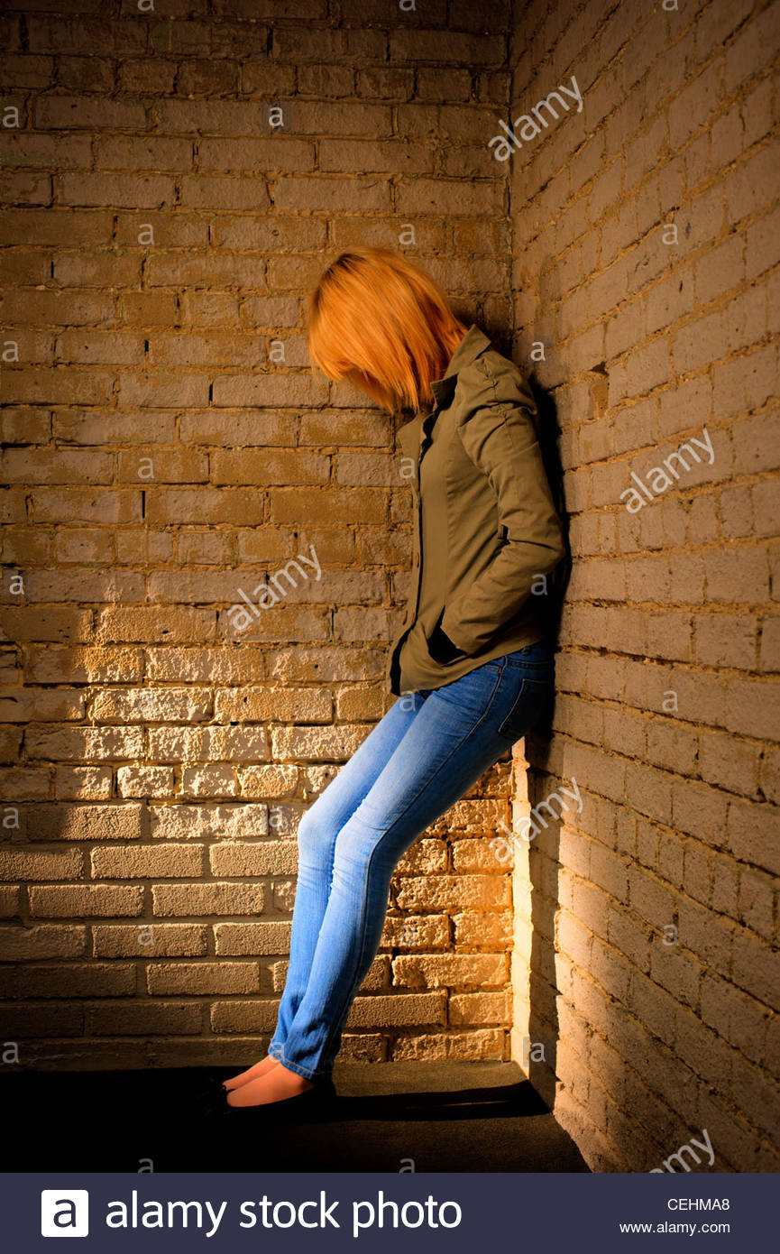 Teen Girl Sad Standing Stock Photos & Teen Girl Sad Standing Stock ...