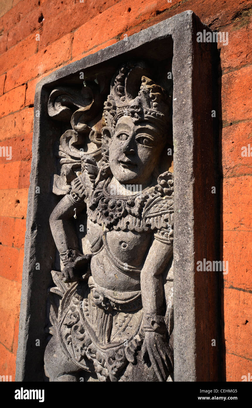 Hindu inspired stone carving, Bali, Indonesia Stock Photo - Alamy