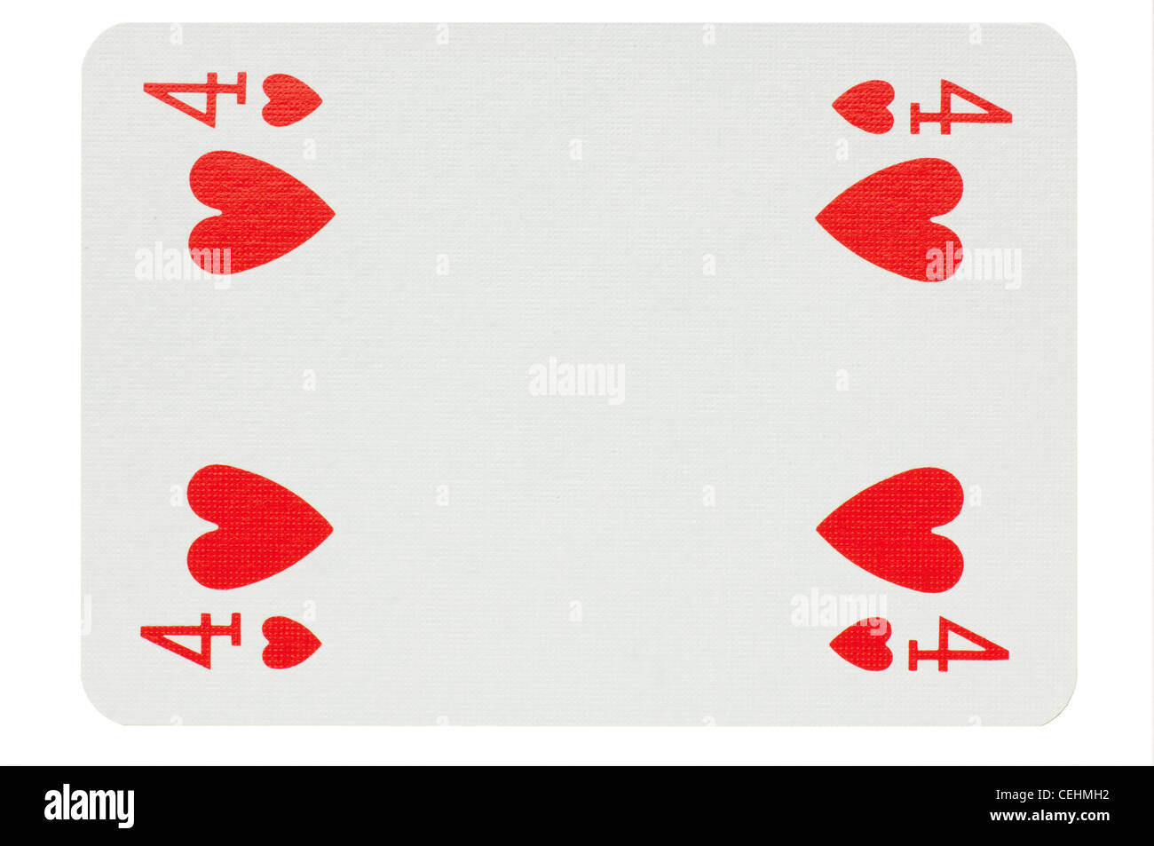 playing cards poker cut outs white background Stock Photo - Alamy