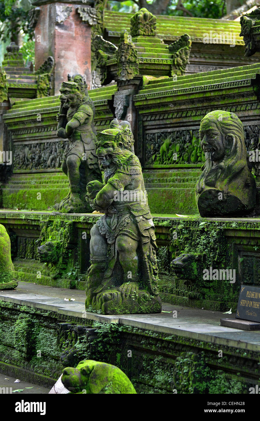 Hindu inspired stone carving, Bali, Indonesia Stock Photo - Alamy
