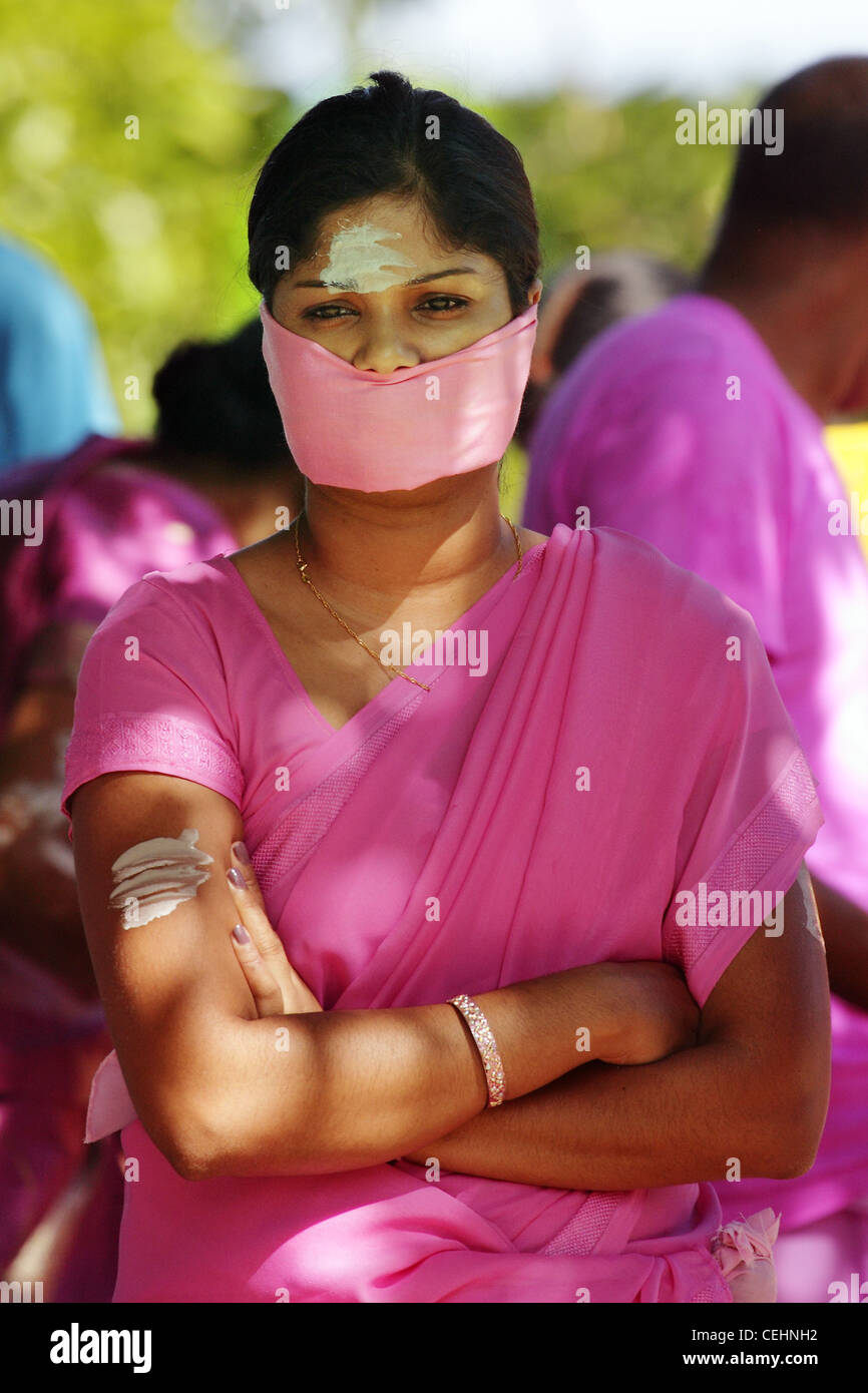 Thaipoosam cavadee mauritius hi-res stock photography and images - Alamy