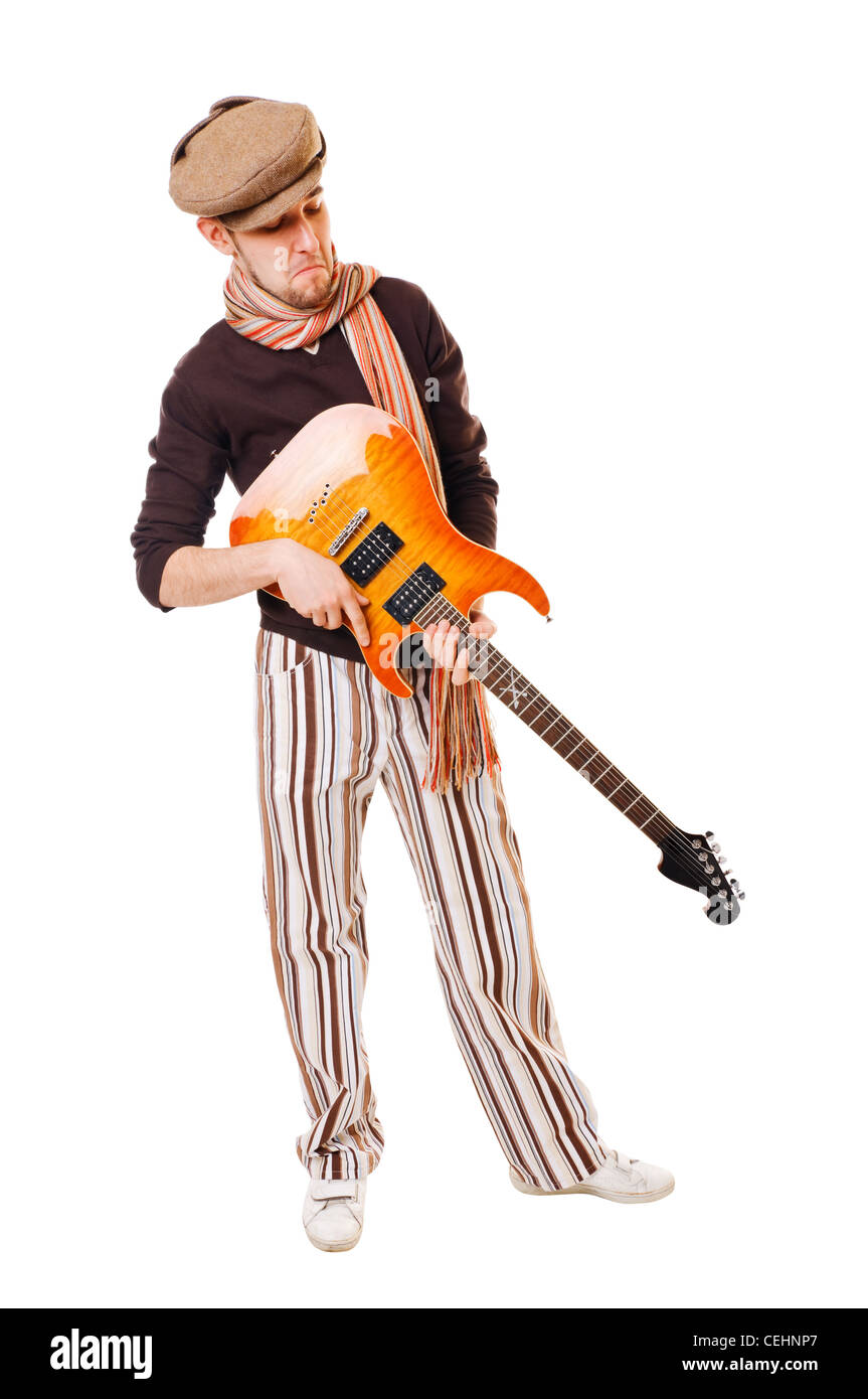 Adult playing instrument Cut Out Stock Images & Pictures - Alamy