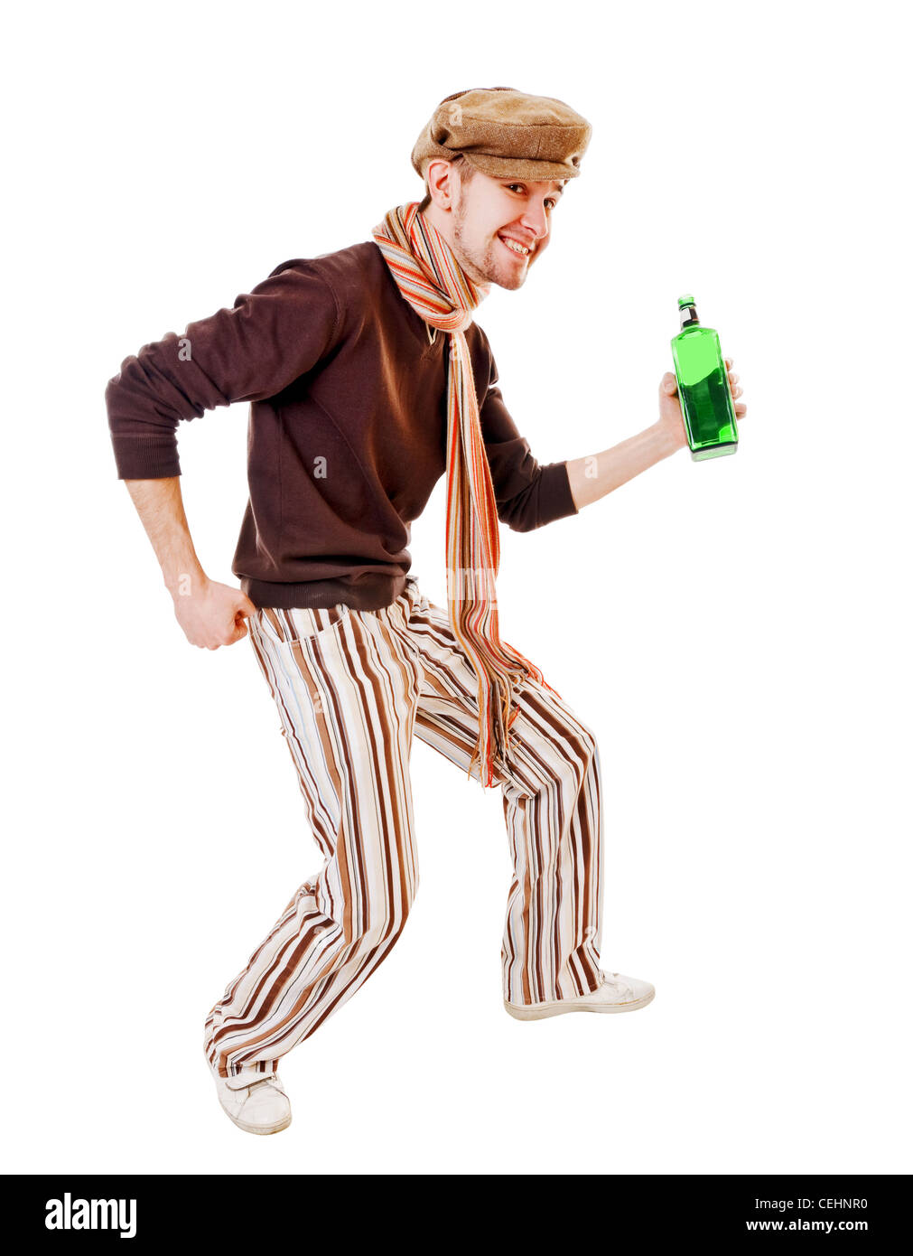 Young man isolated on white Stock Photo - Alamy
