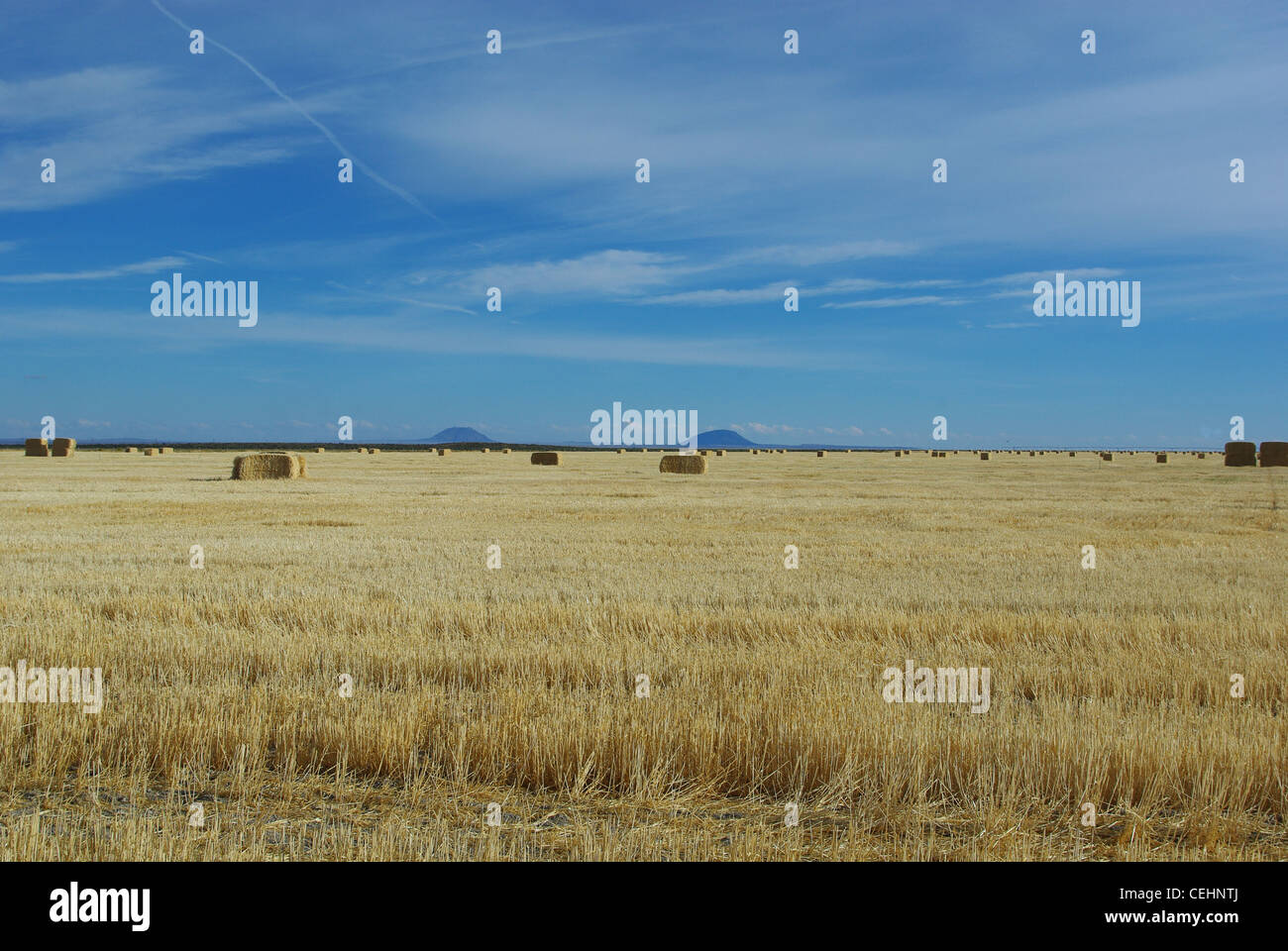 Isolated mountains in vast Idaho plains Stock Photo - Alamy