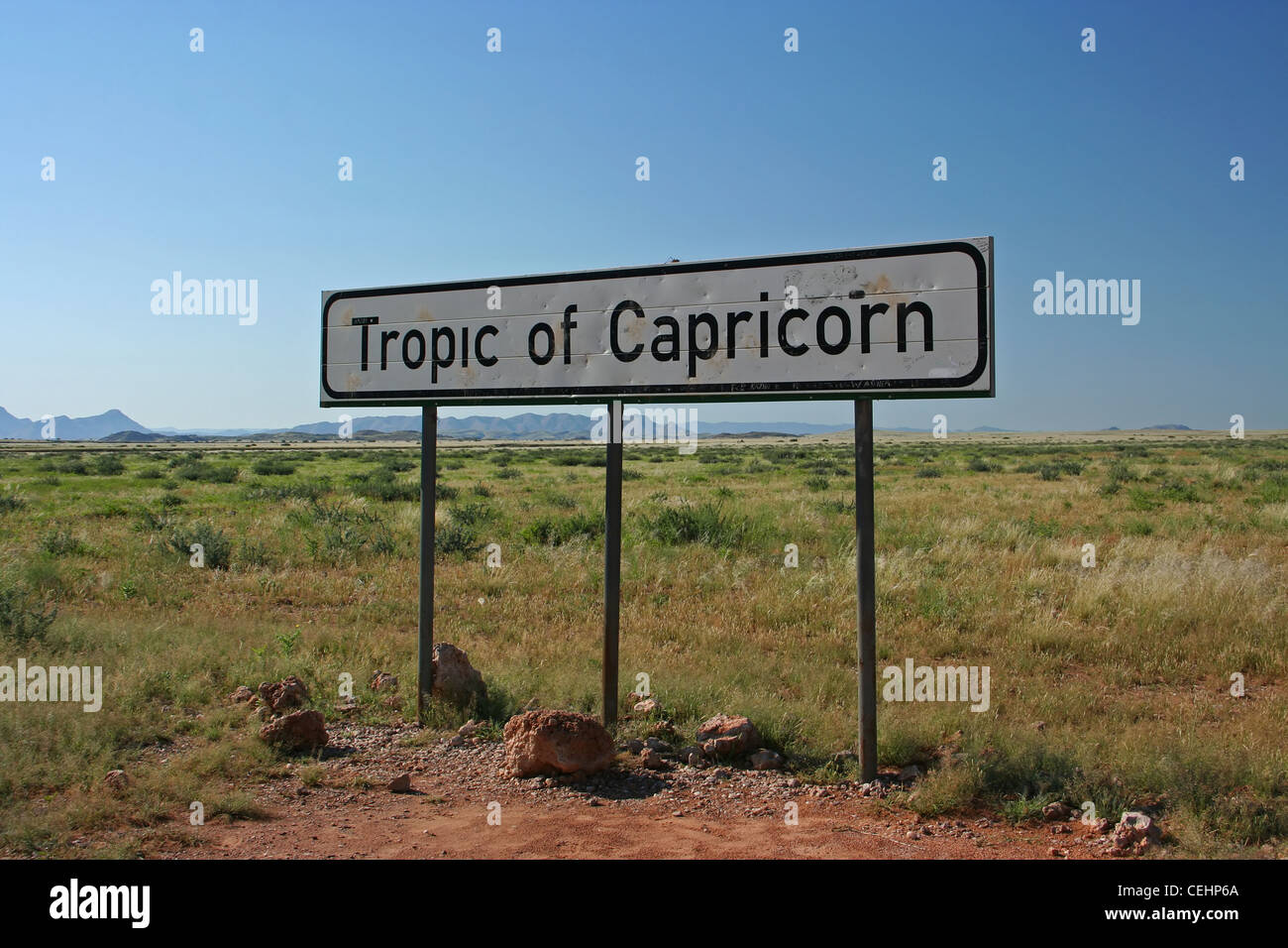 Signpost of tropic of capricorn hi-res stock photography and images - Alamy