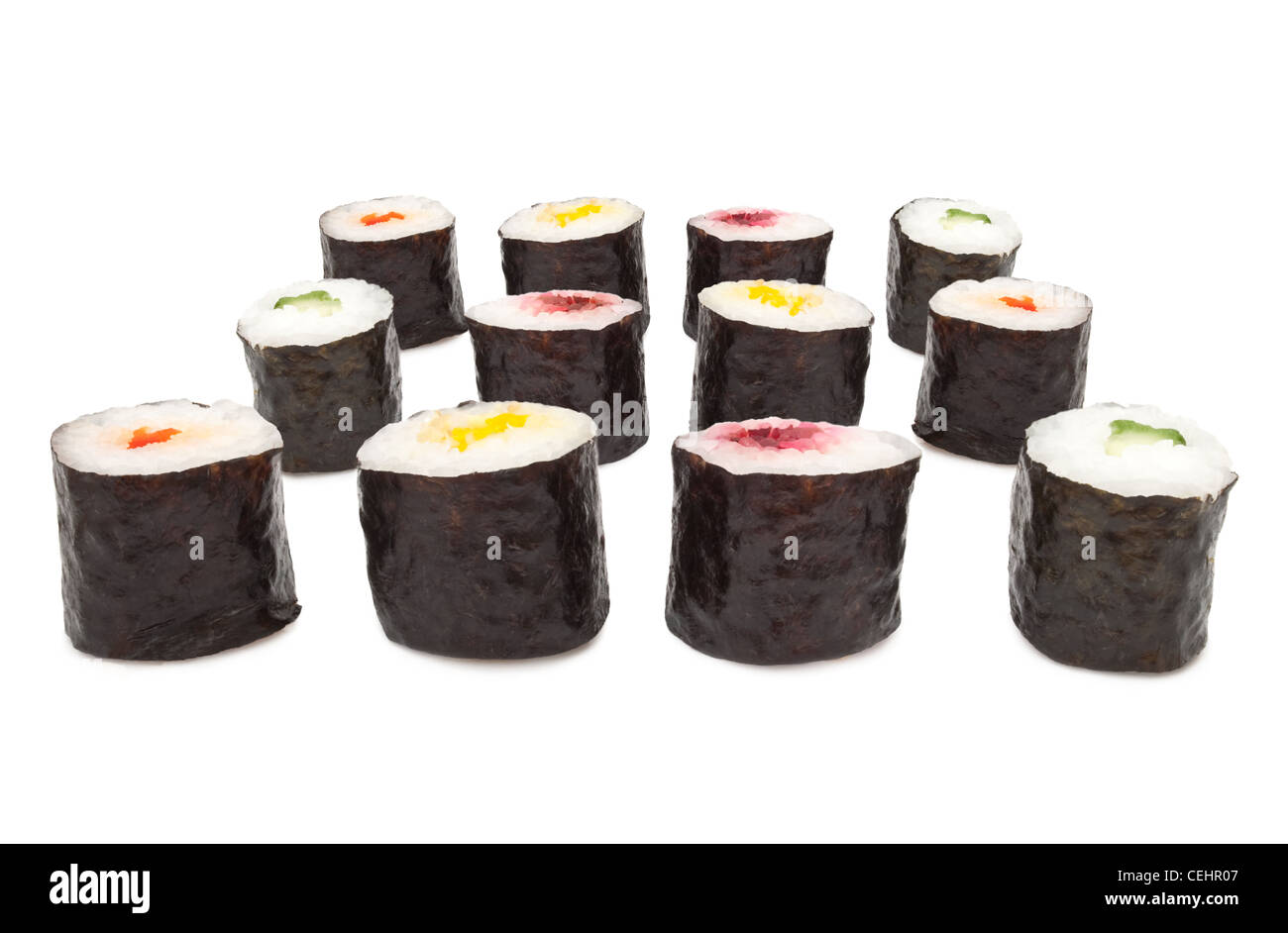 Maki roll assortment Stock Photo - Alamy