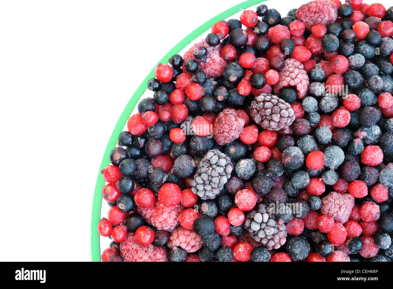 Frozen berries pile cut out hi-res stock photography and images - Alamy