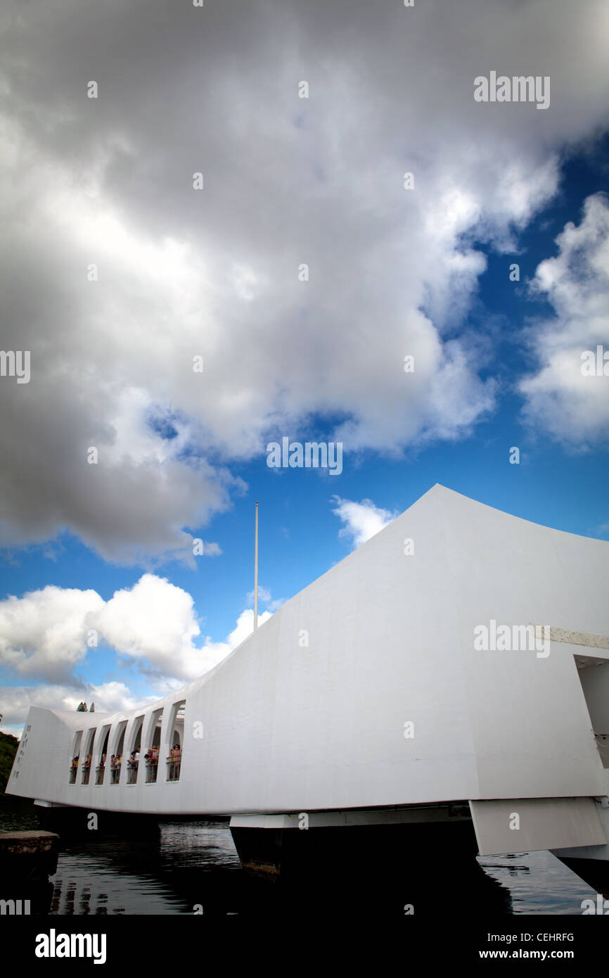 USS Arizona Memorial, Pearl Harbor, Hawaii Stock Photo - Alamy