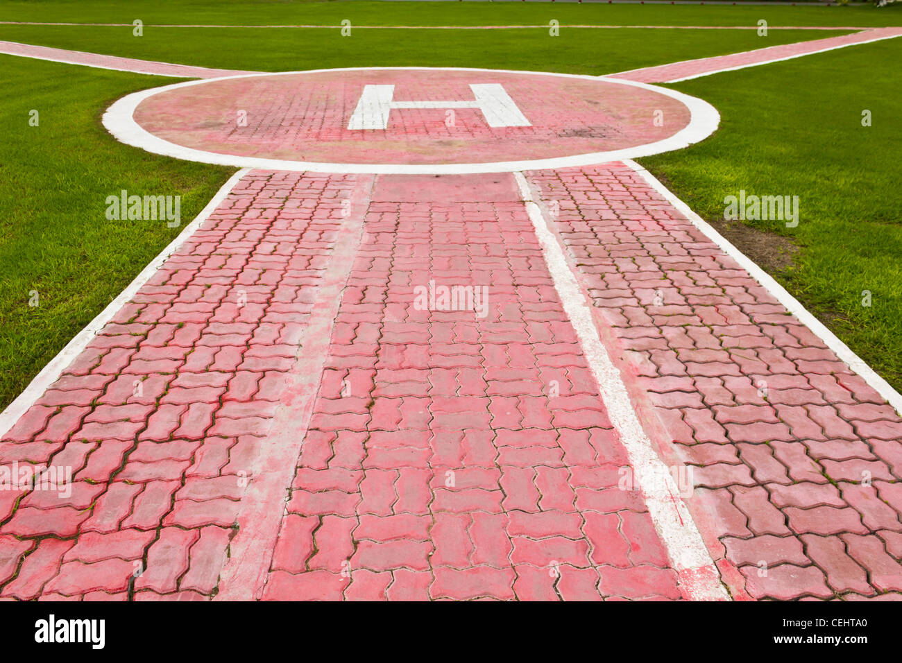 Heliport landing place helipad hi-res stock photography and images - Alamy