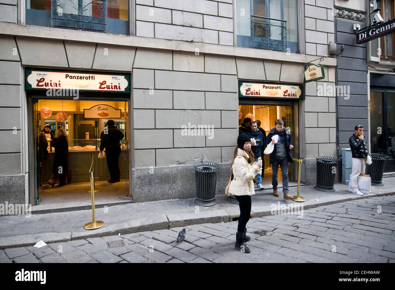 Panzerotti luini milan hi-res stock photography and images - Alamy