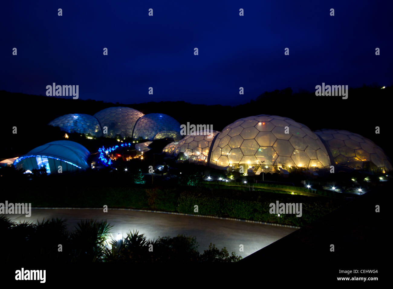 Eden project night hi-res stock photography and images - Alamy