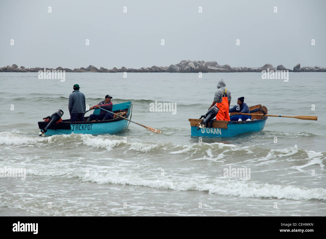 Paternoster boats hi-res stock photography and images - Alamy