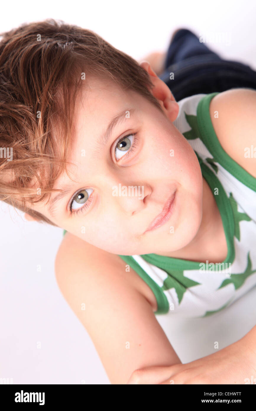Portrait of a boy Stock Photo - Alamy