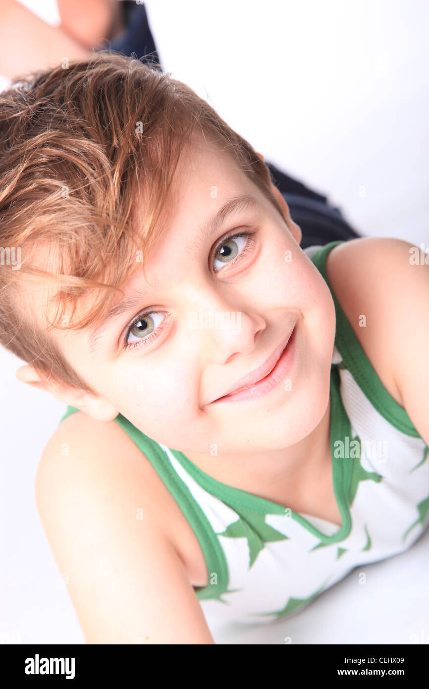 Portrait of a boy Stock Photo - Alamy