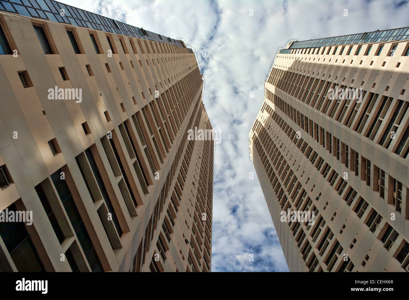 Bottom view two hi-res stock photography and images - Alamy