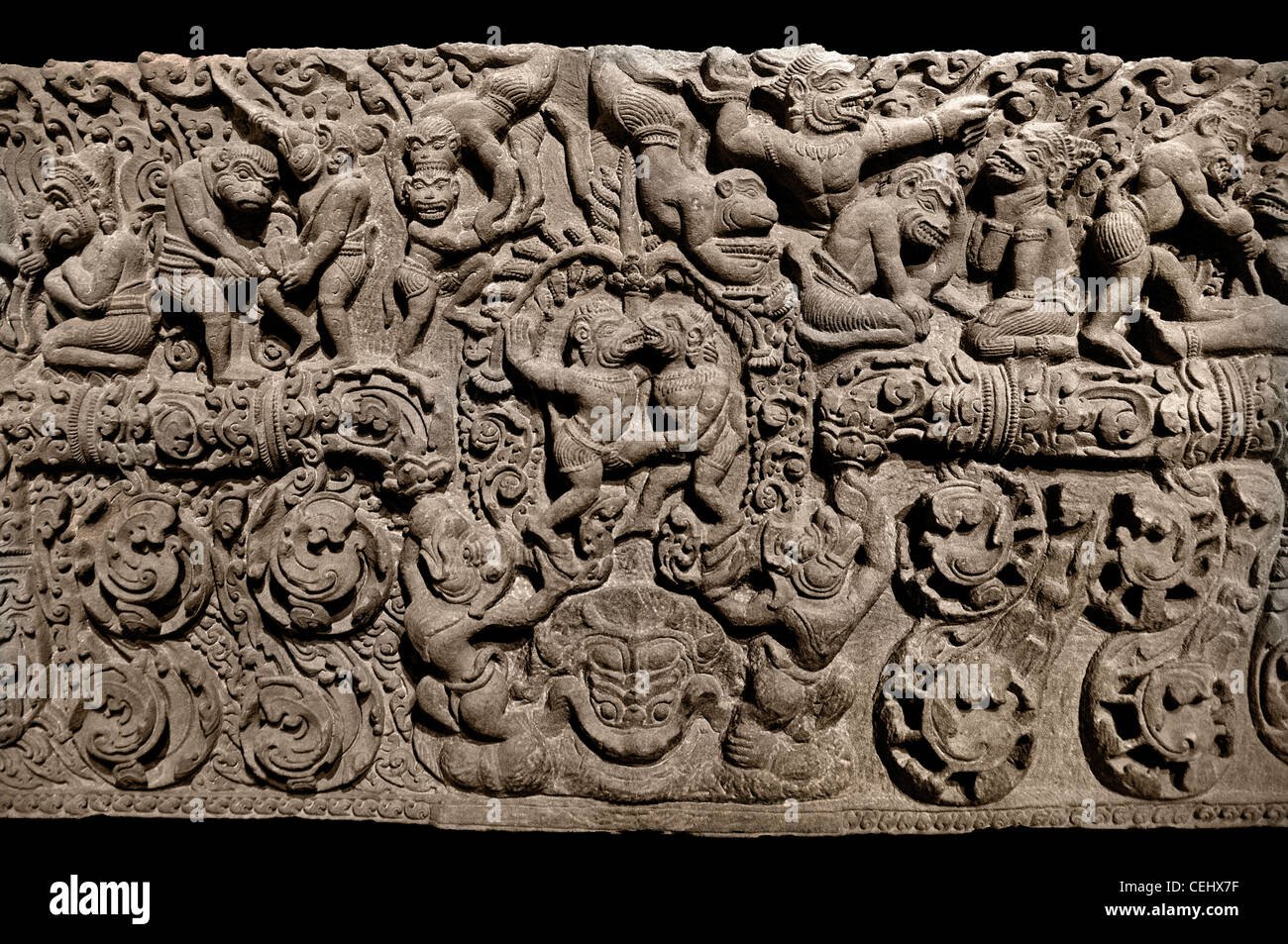 Statue of vishnu angkor wat temple hi-res stock photography and images ...