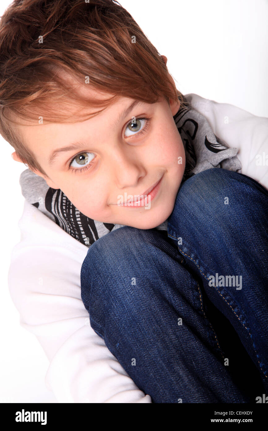 Portrait of a boy Stock Photo - Alamy