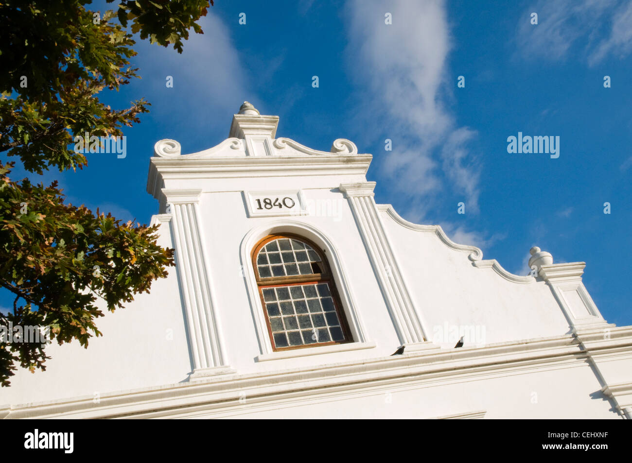 Gable building cape dutch hi-res stock photography and images - Alamy