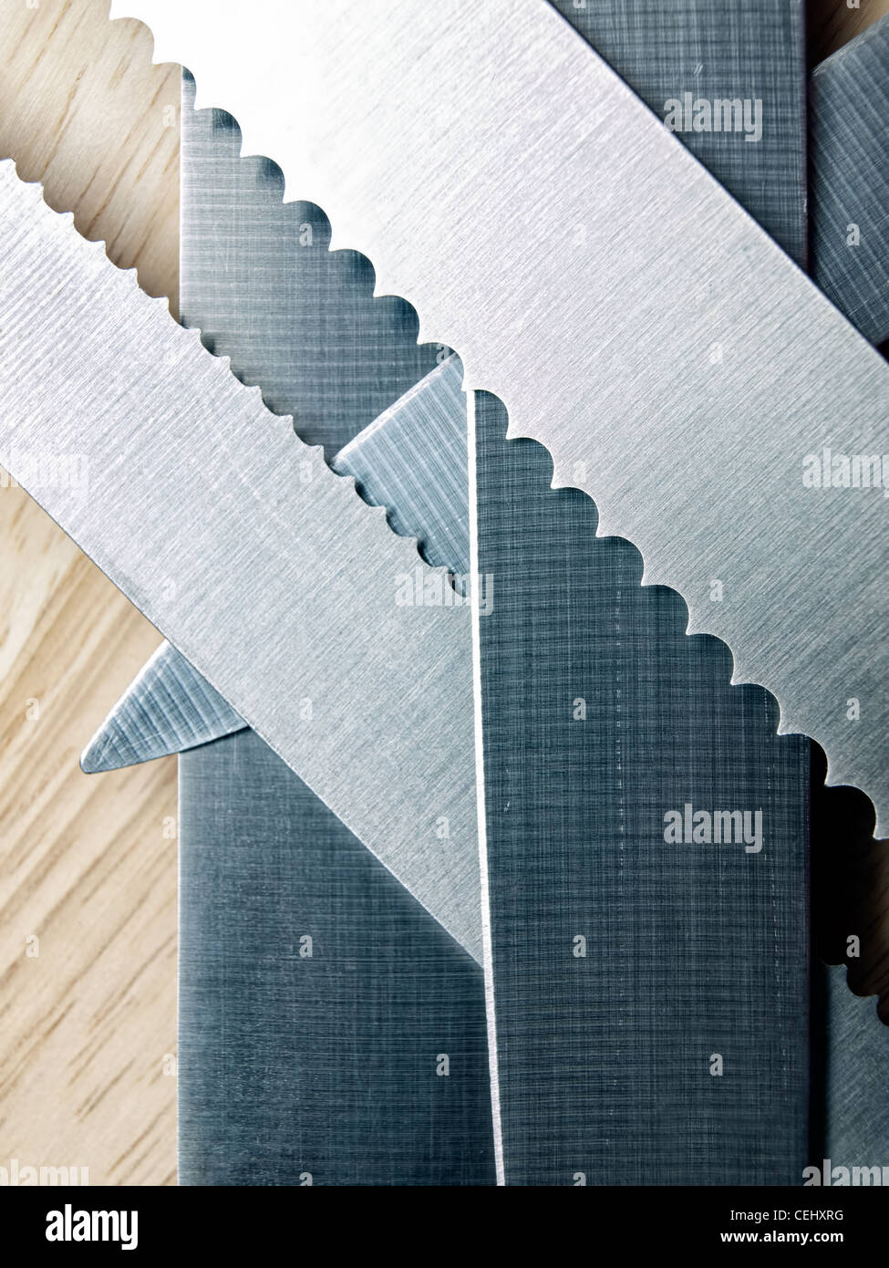 Knife blade steel hi-res stock photography and images - Alamy