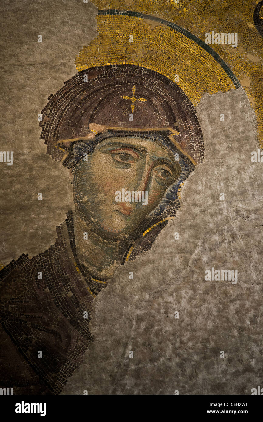 Virgin mary mosaic hi-res stock photography and images - Alamy