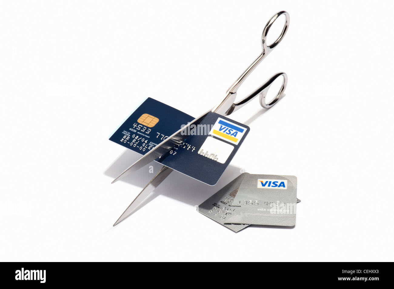 Visa debit card cut out hi-res stock photography and images - Alamy