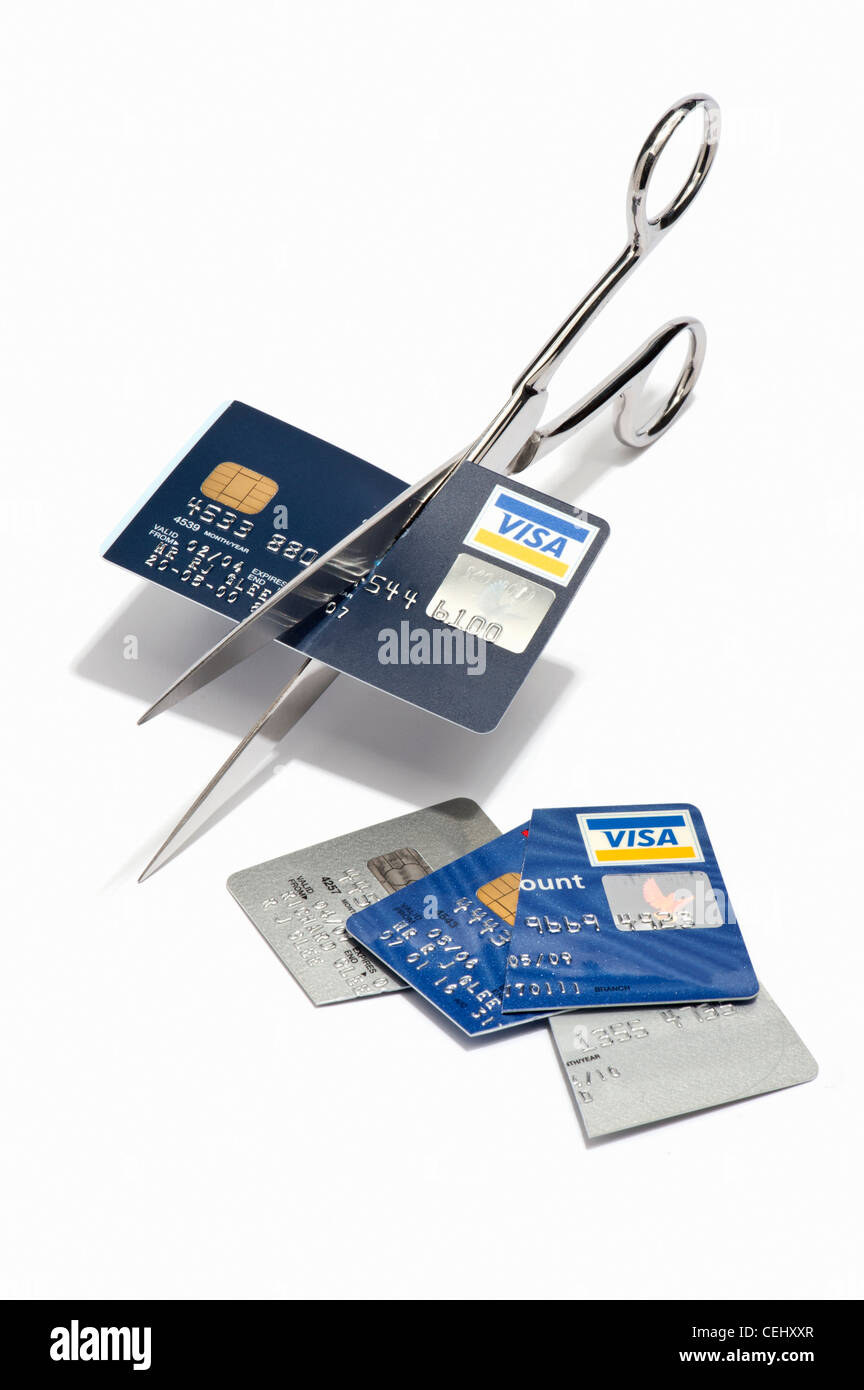 Visa debit card cut out hi-res stock photography and images - Alamy