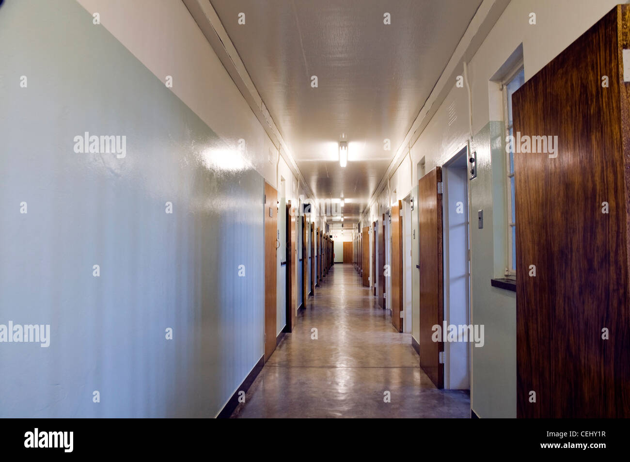Prison complex,Robben Island,Cape Town,Western Cape Province Stock ...