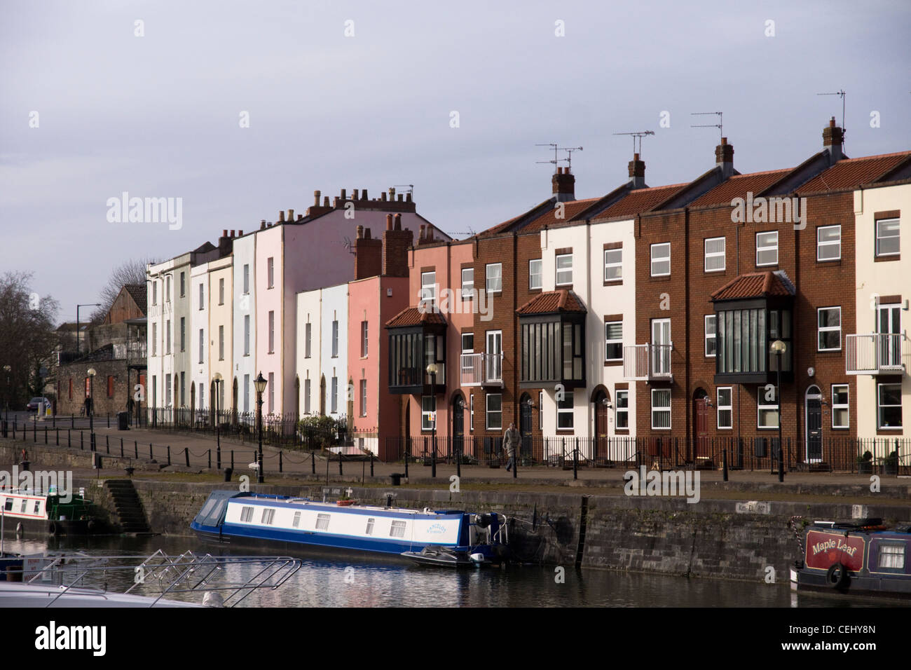 Bathurst basin Bristol Harbour Stock Photo - Alamy