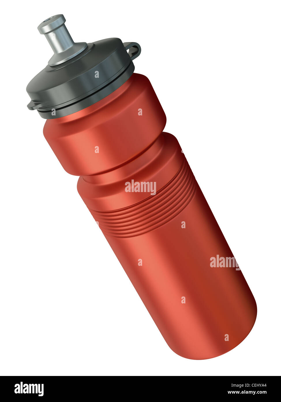 Red water bottle Stock Photo - Alamy