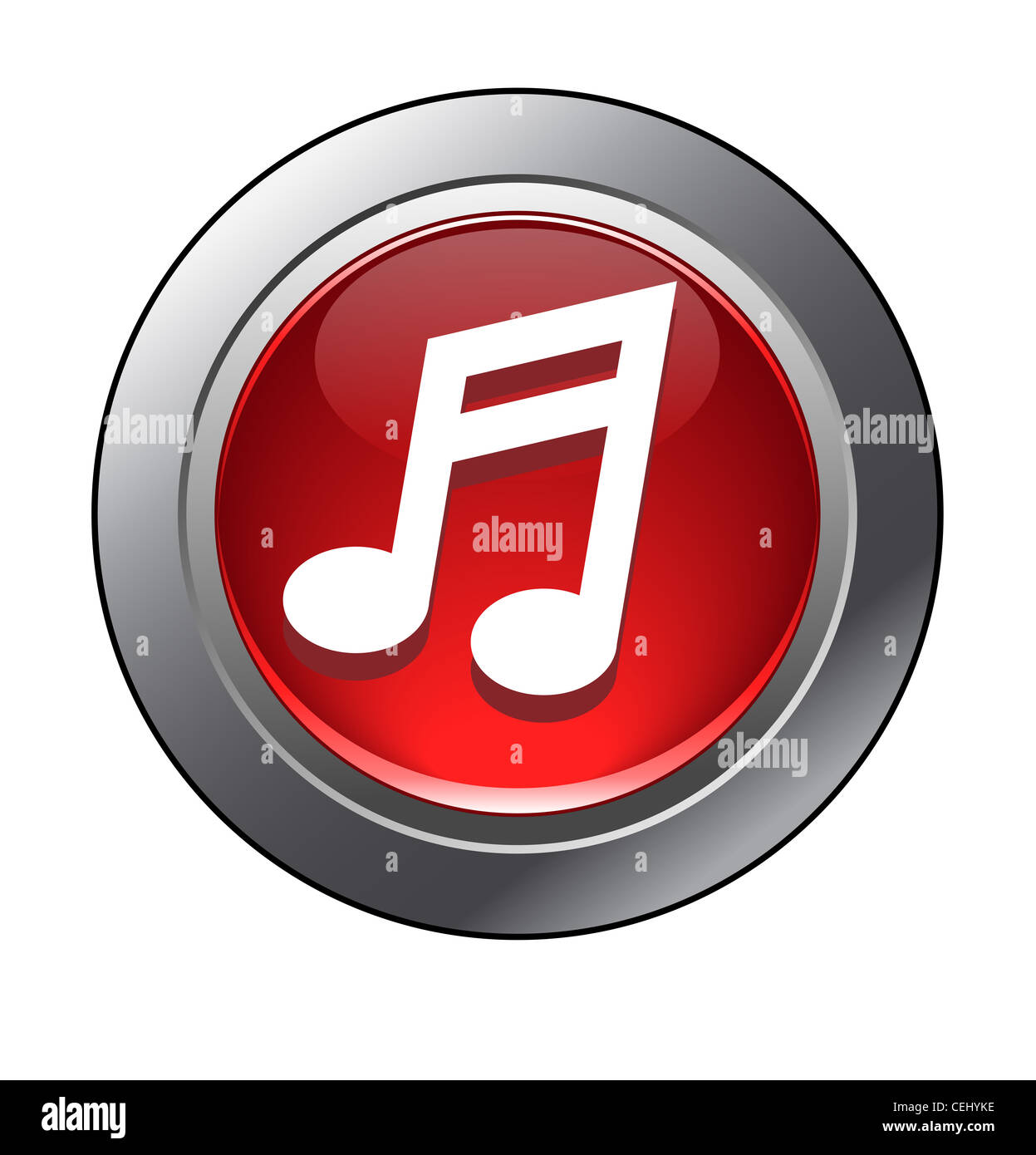 Music, button Icon apps Stock Photo - Alamy