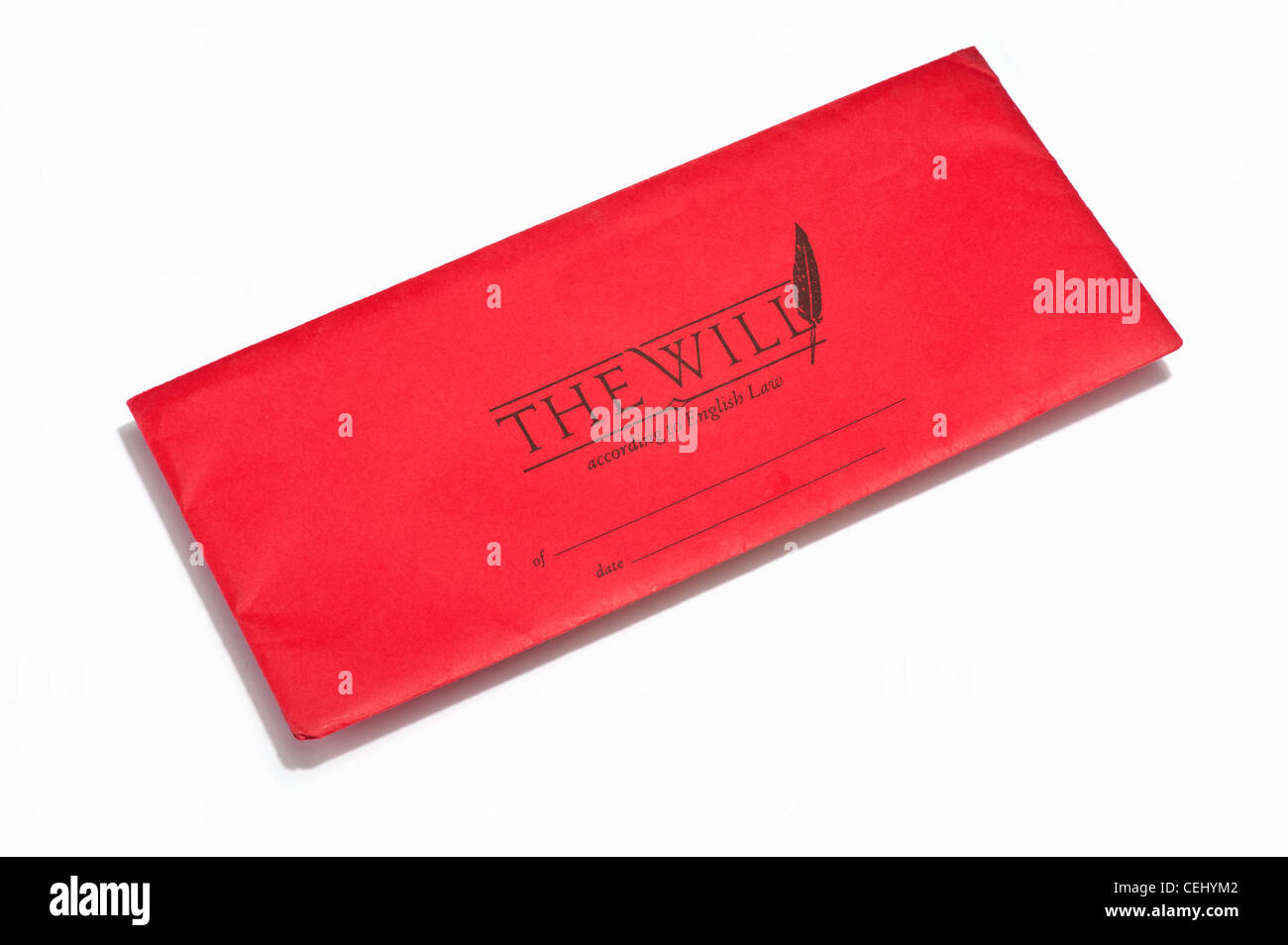 A will document Stock Photo - Alamy