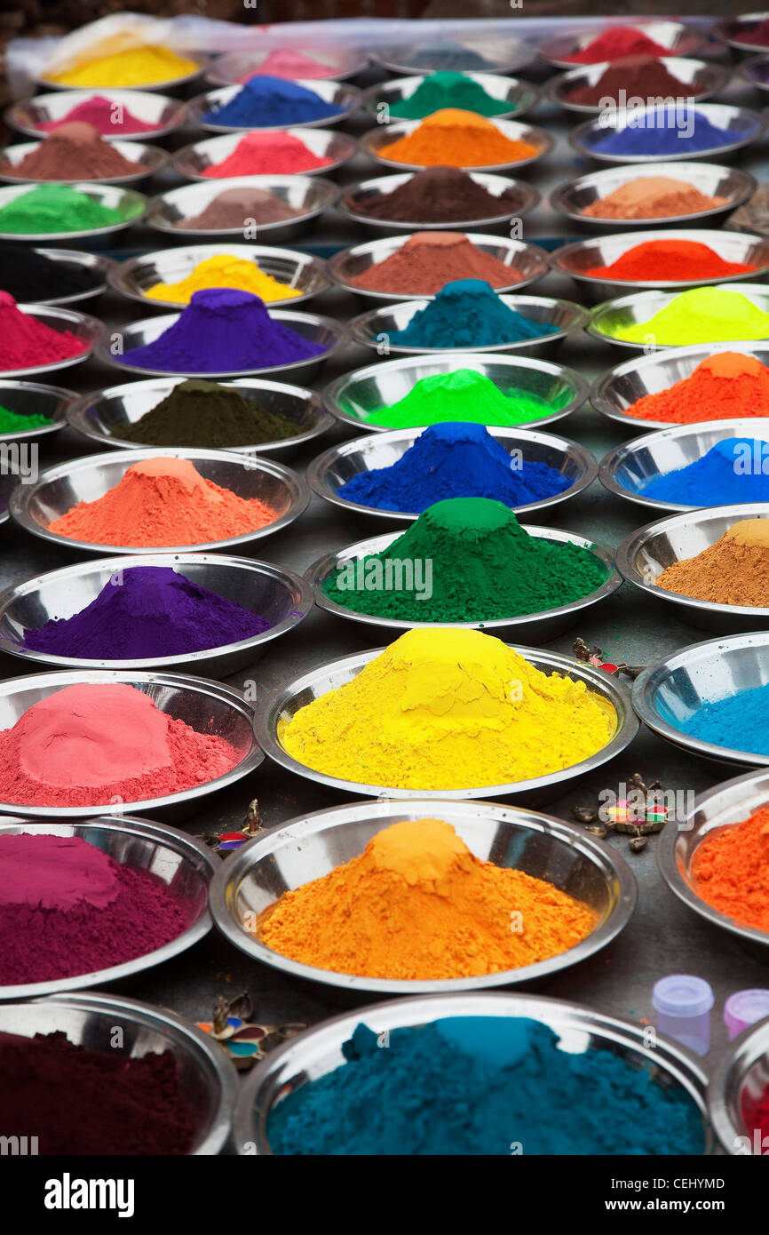 Colors of india hi-res stock photography and images - Alamy