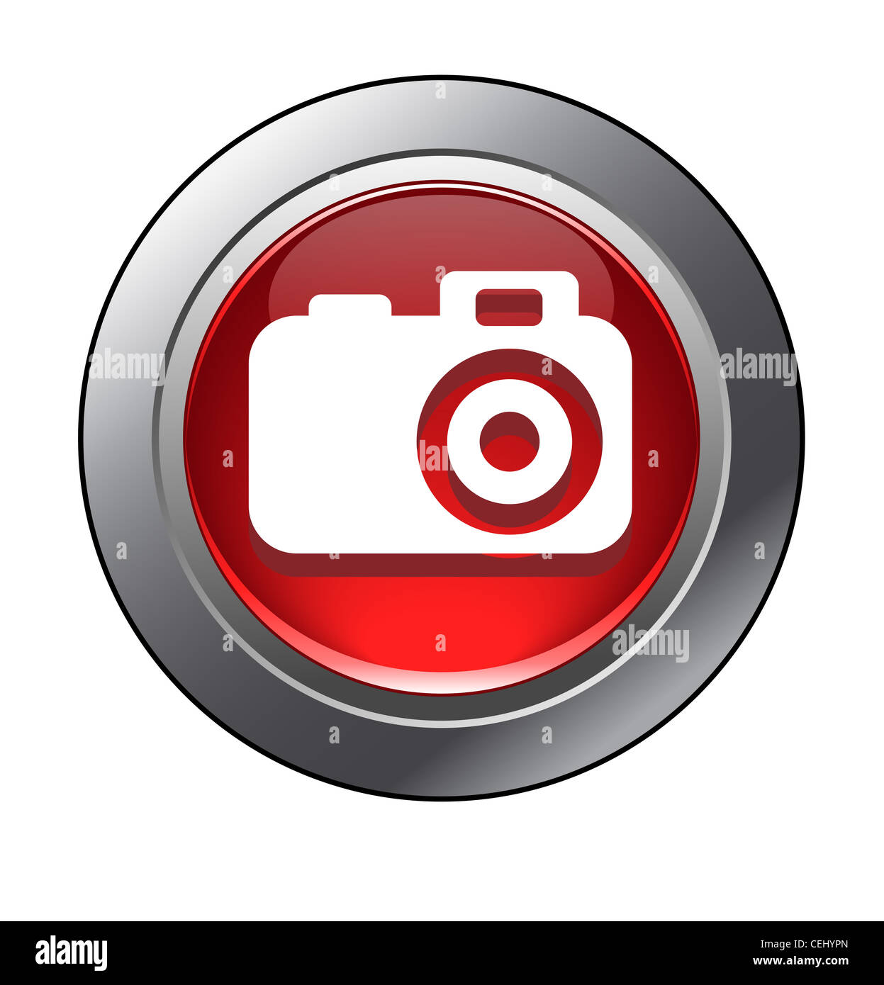 Picture button Icon apps Stock Photo - Alamy