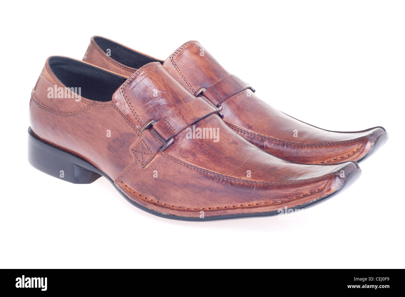 Leather shoes man hi-res stock photography and images - Alamy