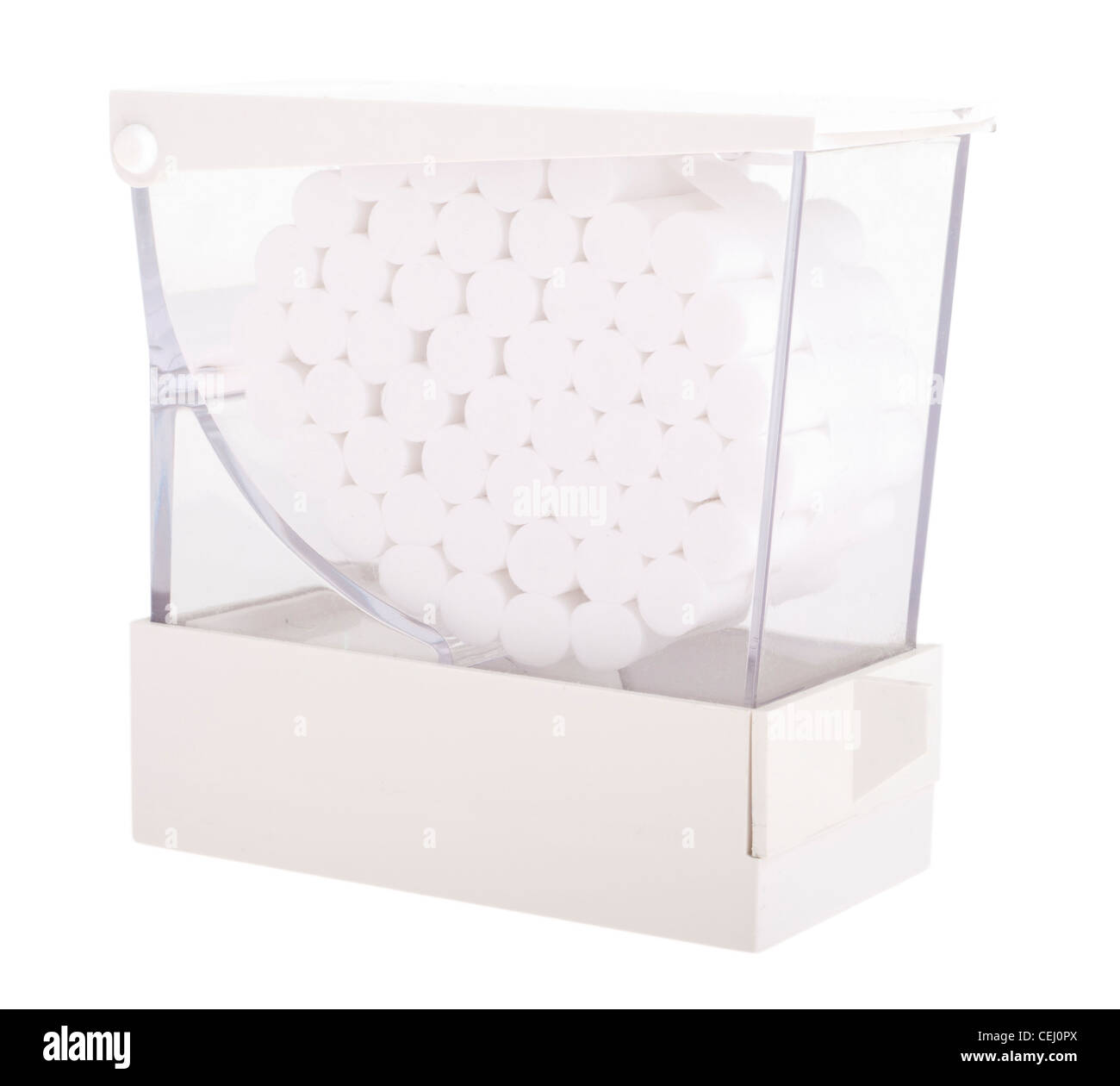 Cotton roll dispenser Stock Photo - Alamy