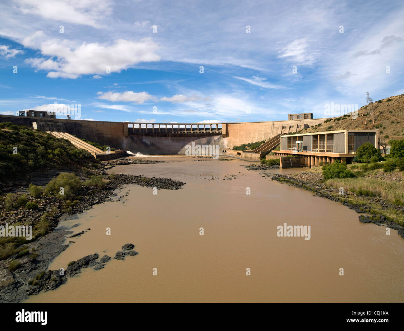 Gariep Dam,Free State Province. South Africa Stock Photo - Alamy