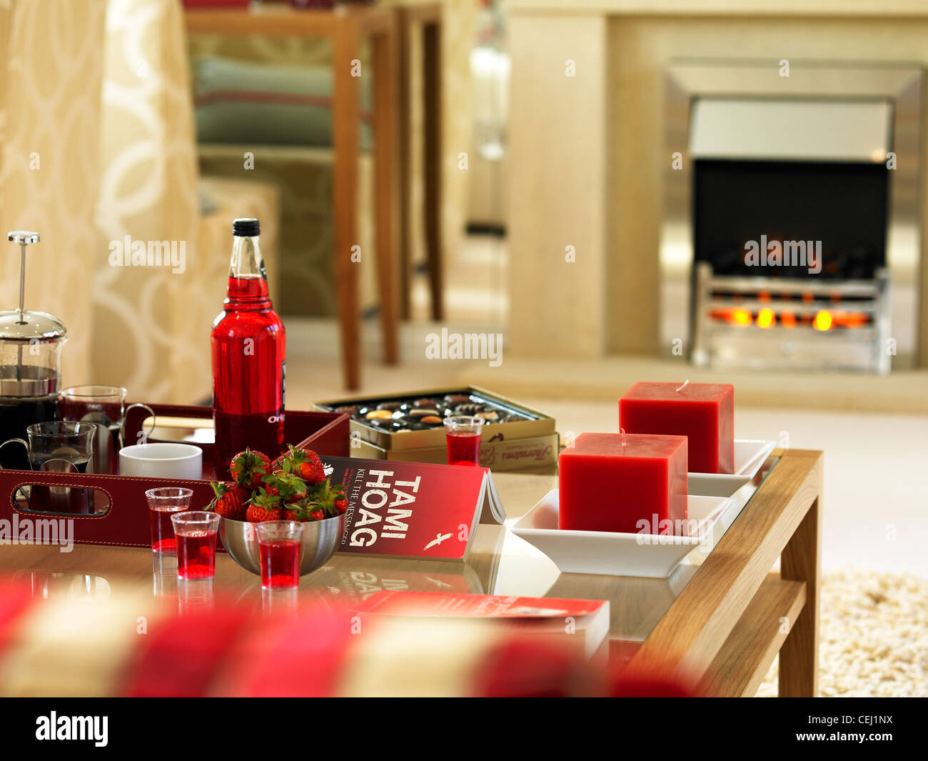 Relaxing at home Stock Photo - Alamy