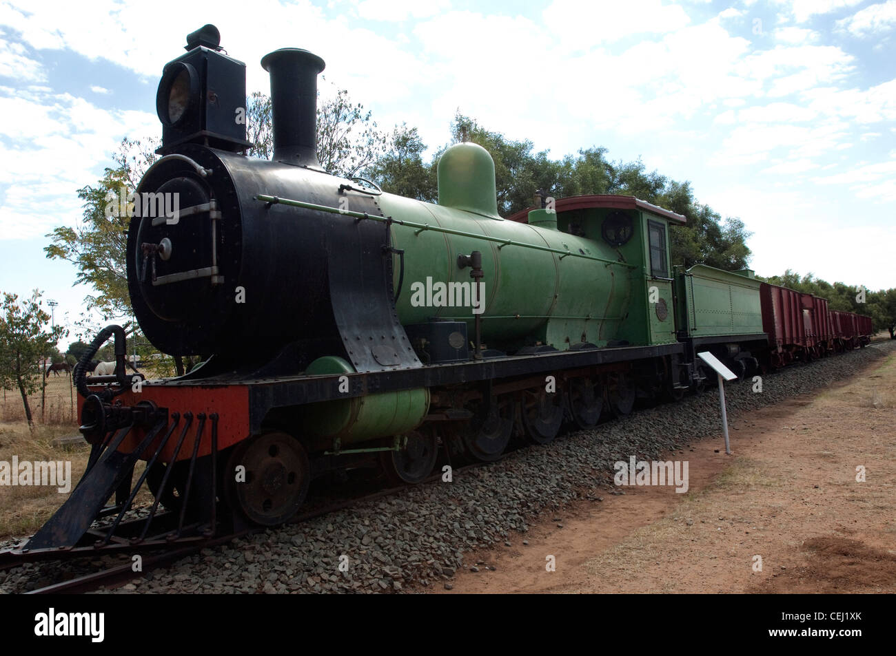 Train at Anglo-Boer War Museum,Bloemfontein,Freestate,South Africa ...