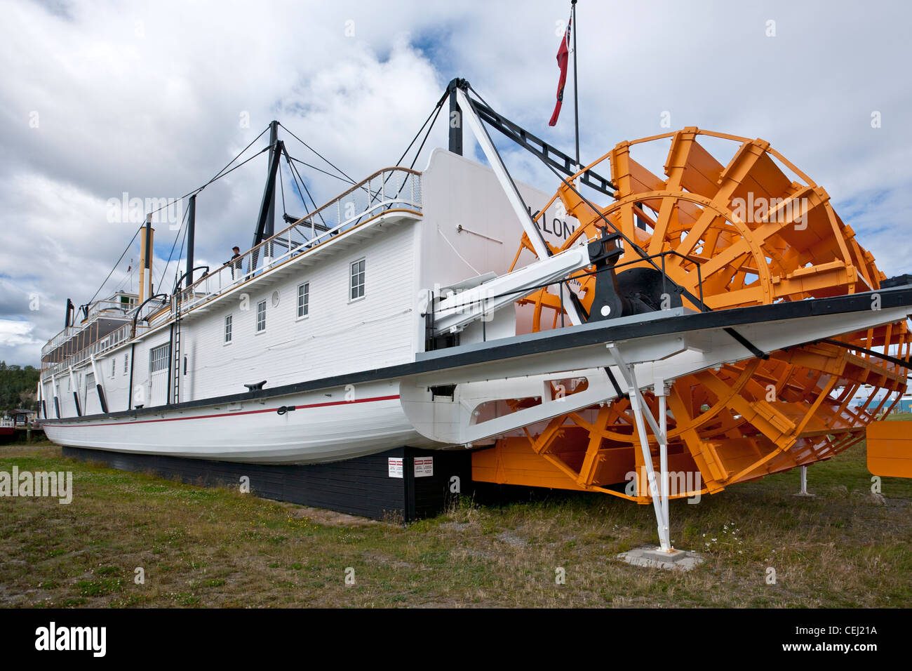 The S.S. Klondike sternwheeler boat. Whitehorse. Yukon. Canada Stock ...