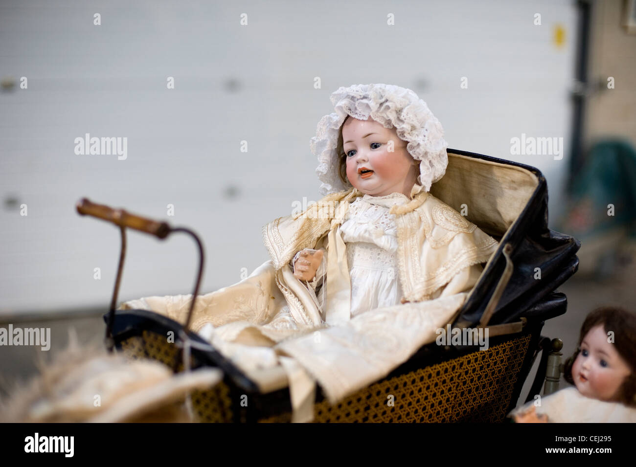 Old fashioned porcelain doll hi-res stock photography and images - Alamy