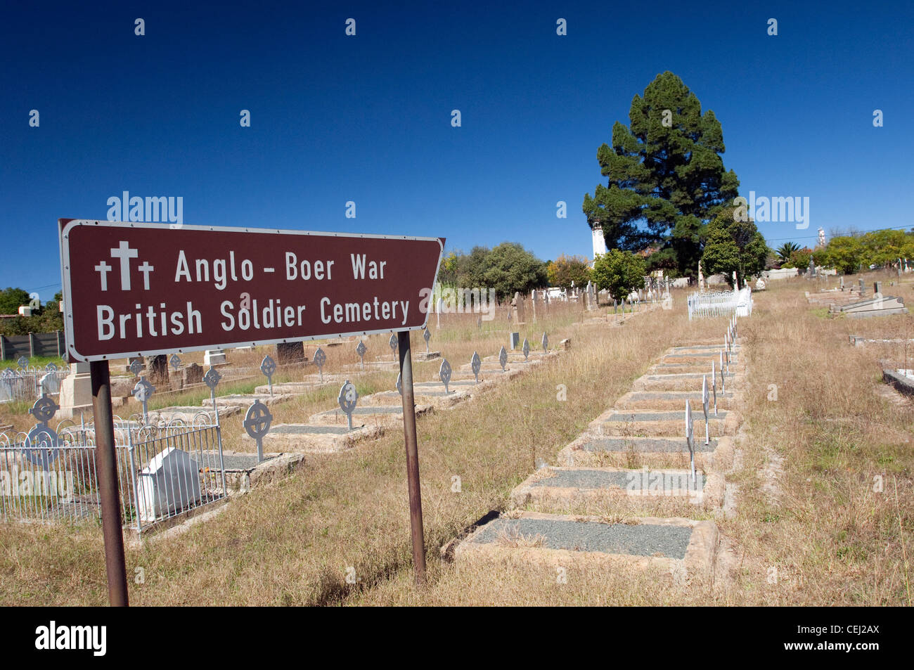 Anglo Boer War Cemetery,Bethlehem,Eastern Free State Province Stock ...