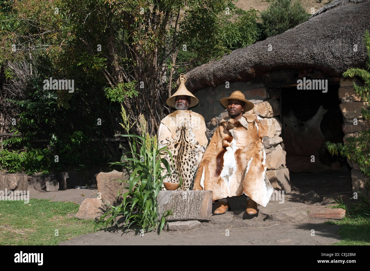 Basotho traditional hat hi-res stock photography and images - Alamy